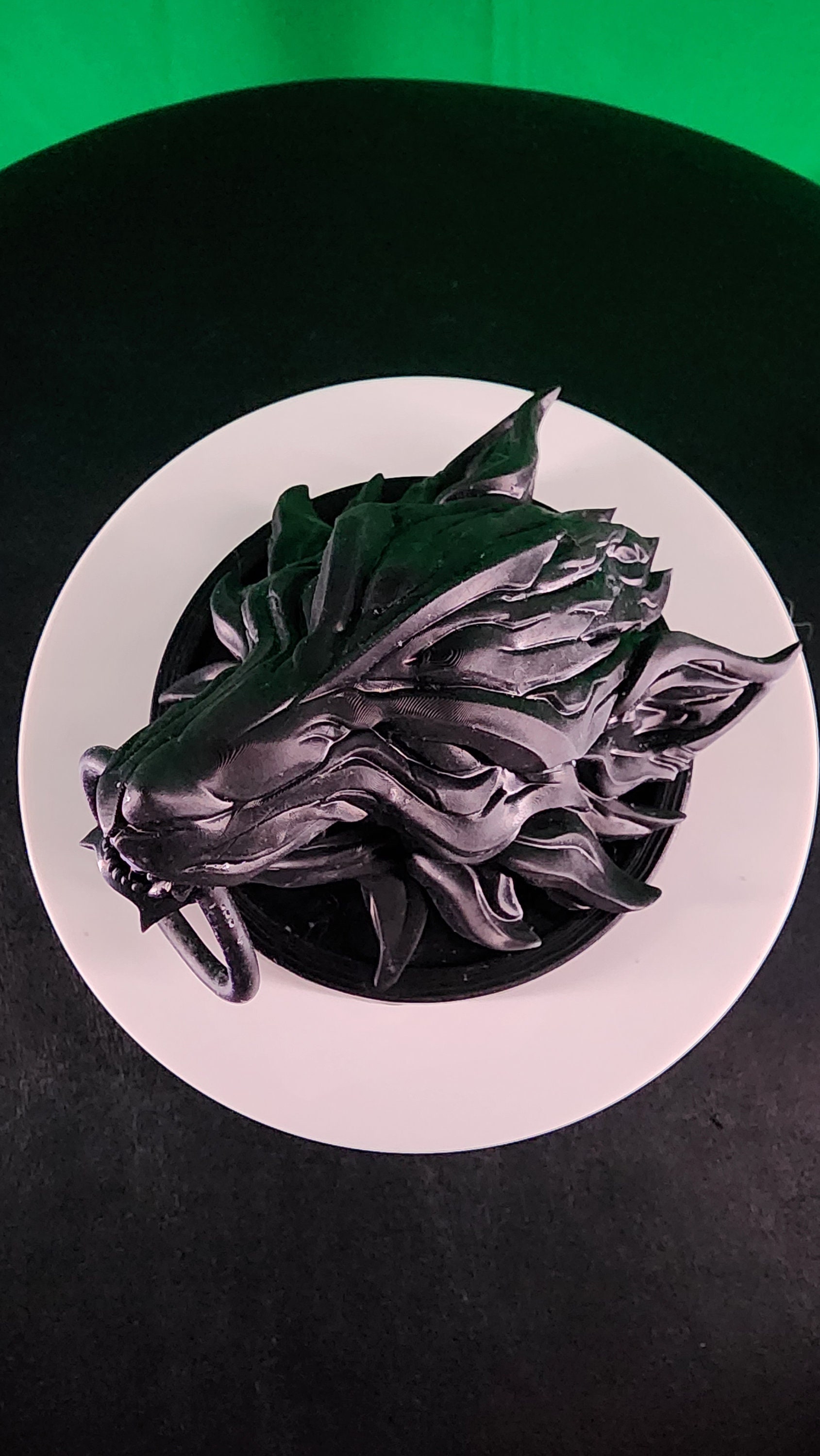 FF7 Fenrir Wolf Badge Cloud Strife Cosplay Badge 3D Printed - Etsy