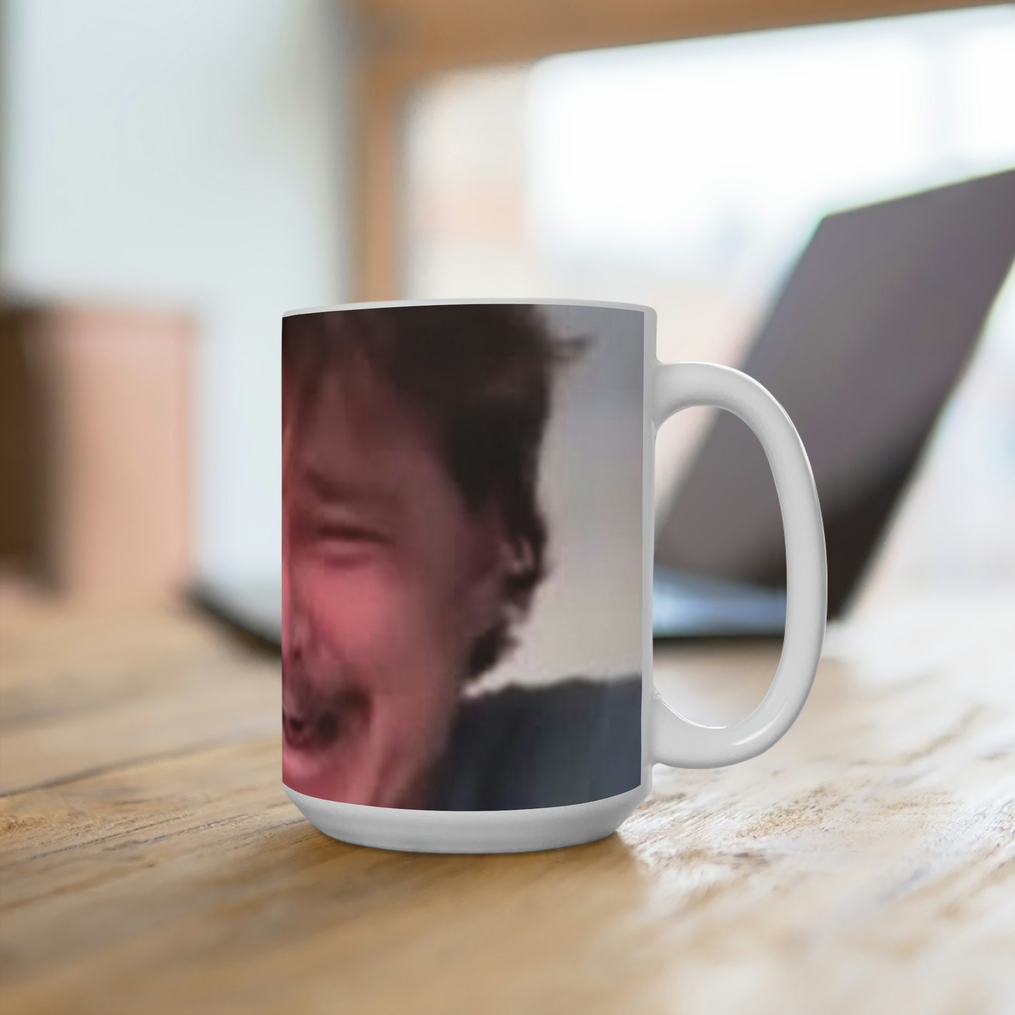 Embrace the Emotion: Pedro Pascal Crying Coffee Mug Perfect - Etsy