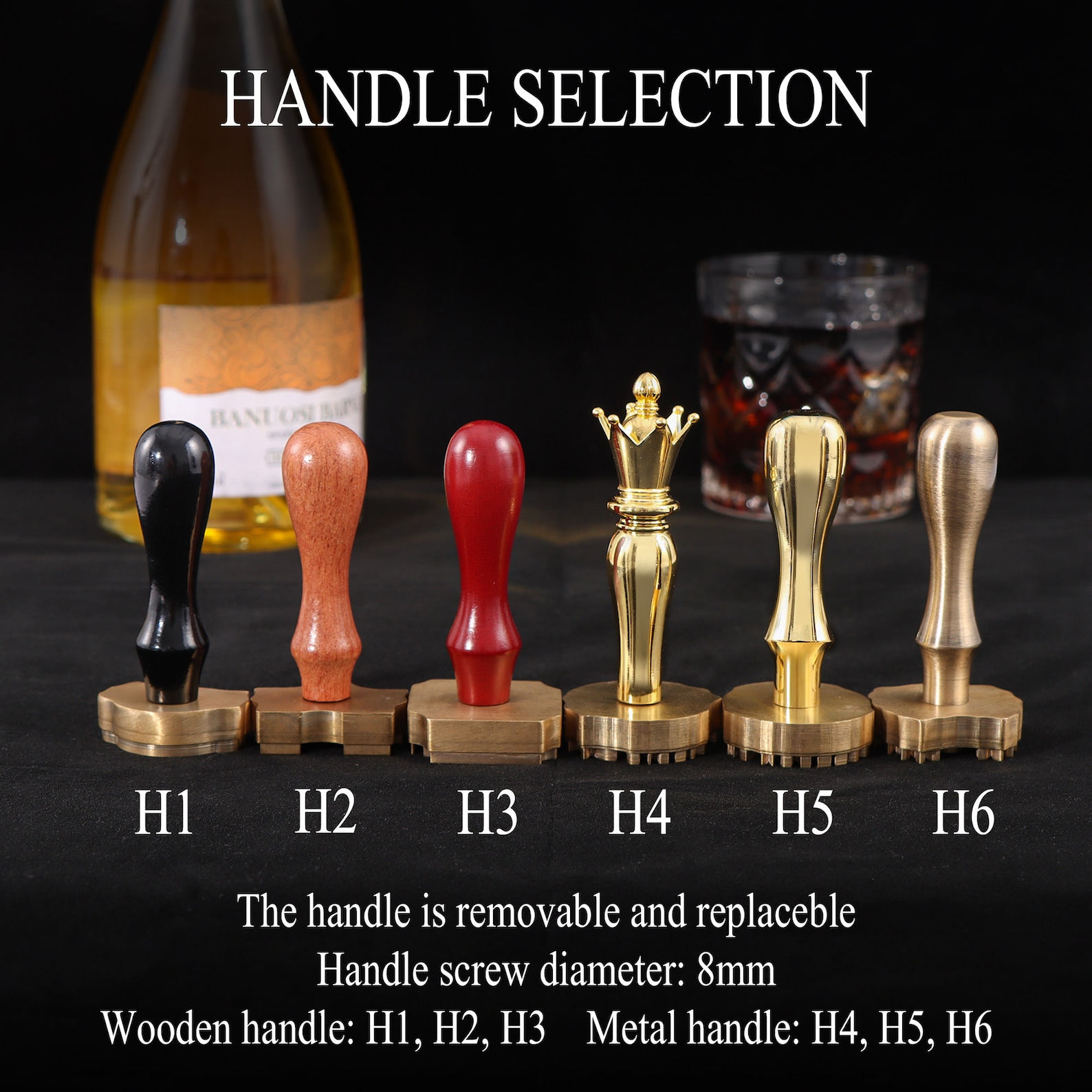 Business Logo Ice Cube Stamp, Stamp for Bar, Ice Stamp for Him, Ice ...