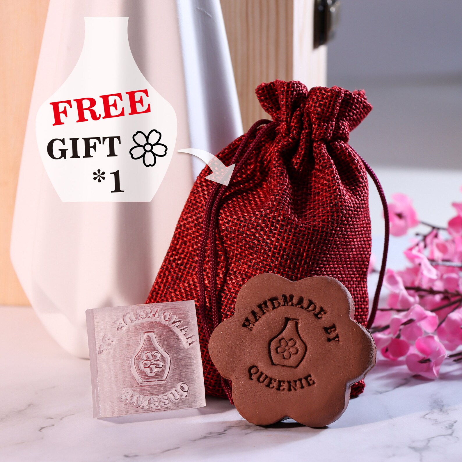 Pottery Signature Stamp, Custom Pottery Stamp, Personalized Clay Stamp ...