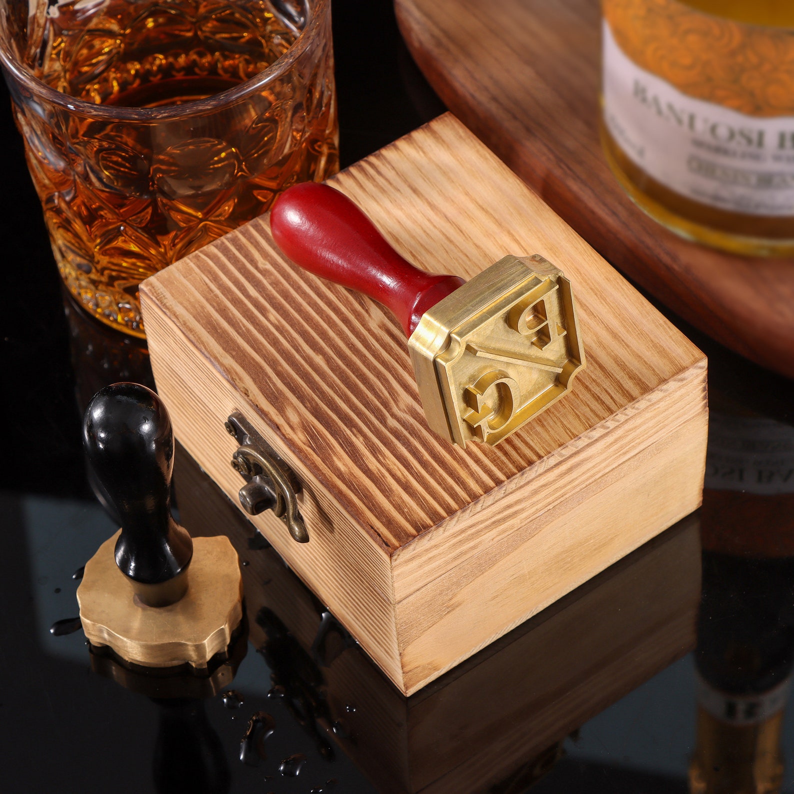 Business Logo Ice Cube Stamp, Stamp for Bar, Ice Stamp for Him, Ice ...