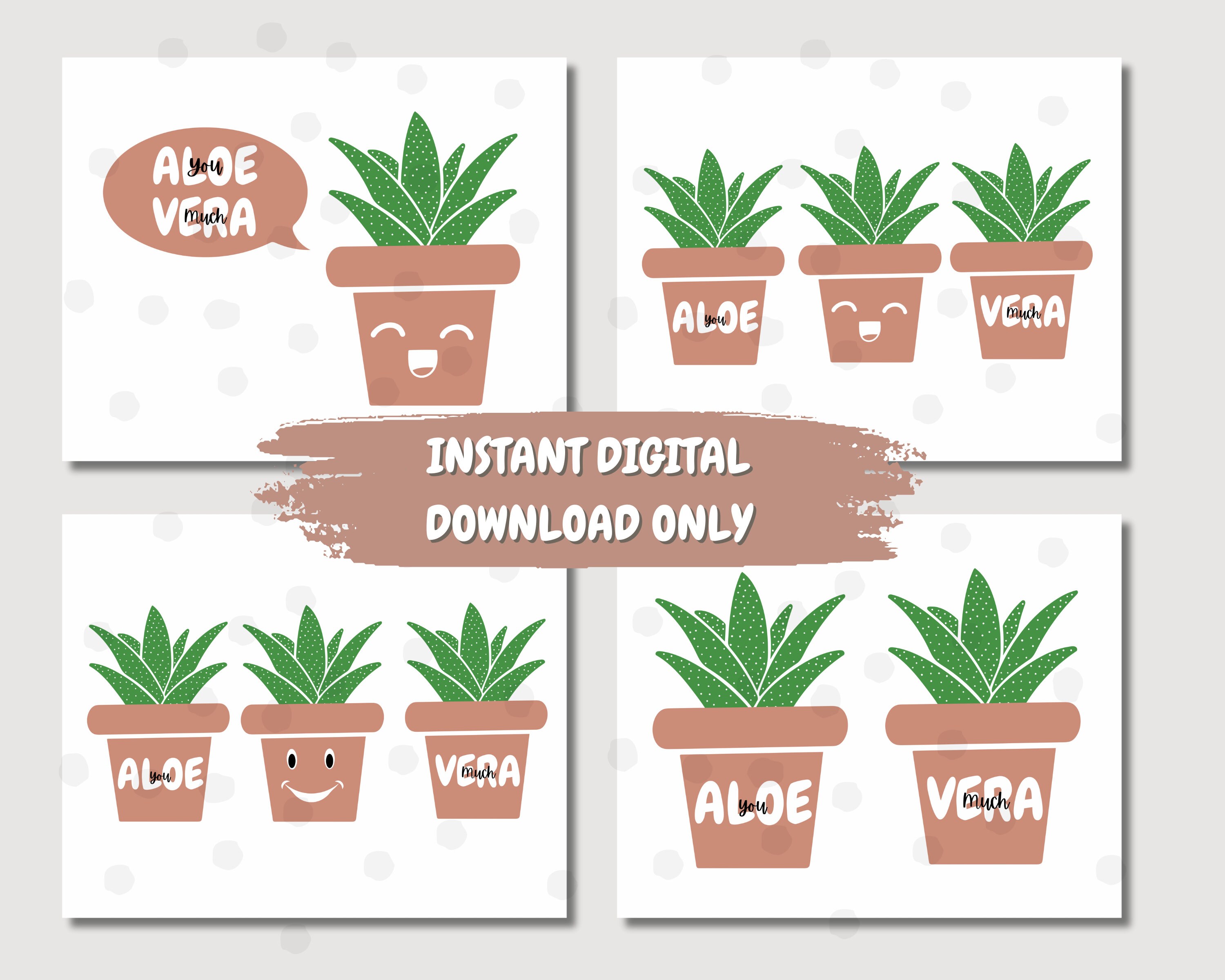 ALOE You VERA Much SVG, Plant Pal Svg, Earth Day Svg, Aloe Beautiful ...