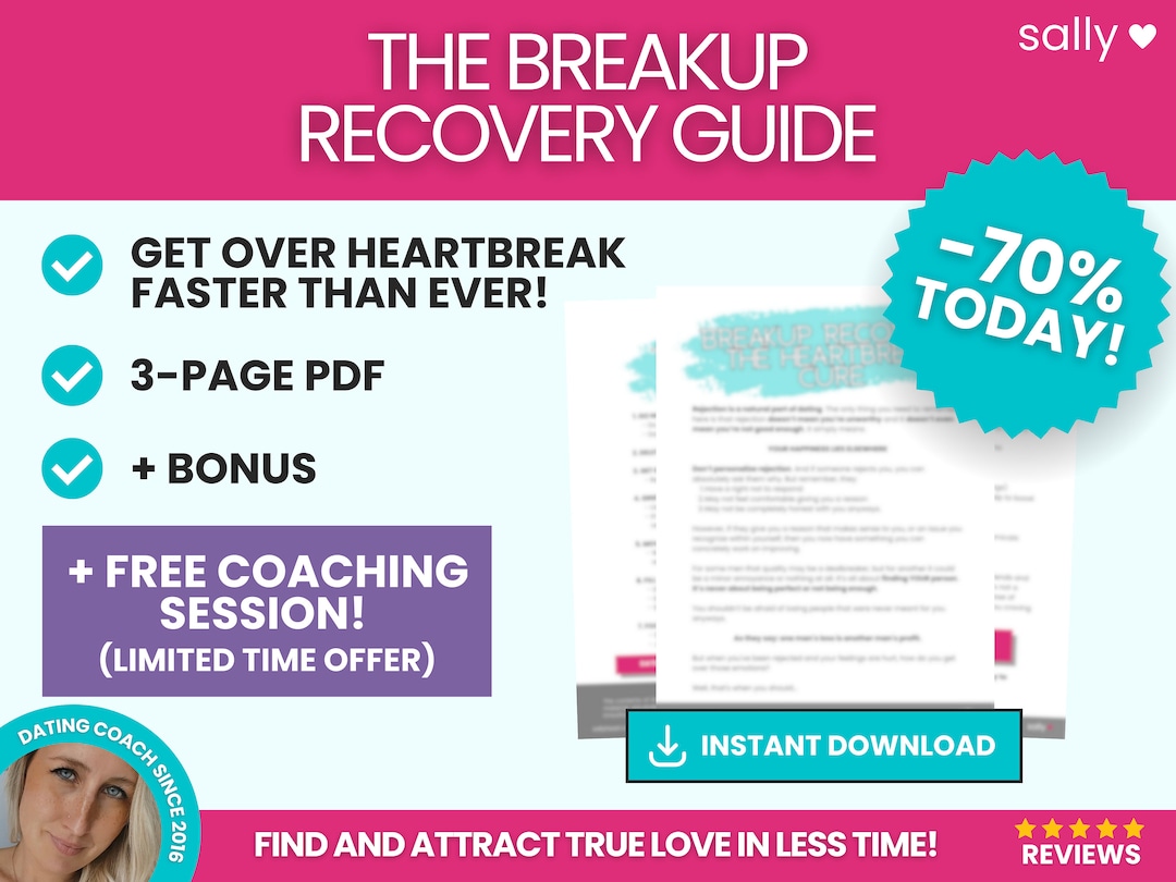The Breakup Recovery, Heartbreak Cure, How to Get Over a Breakup and ...