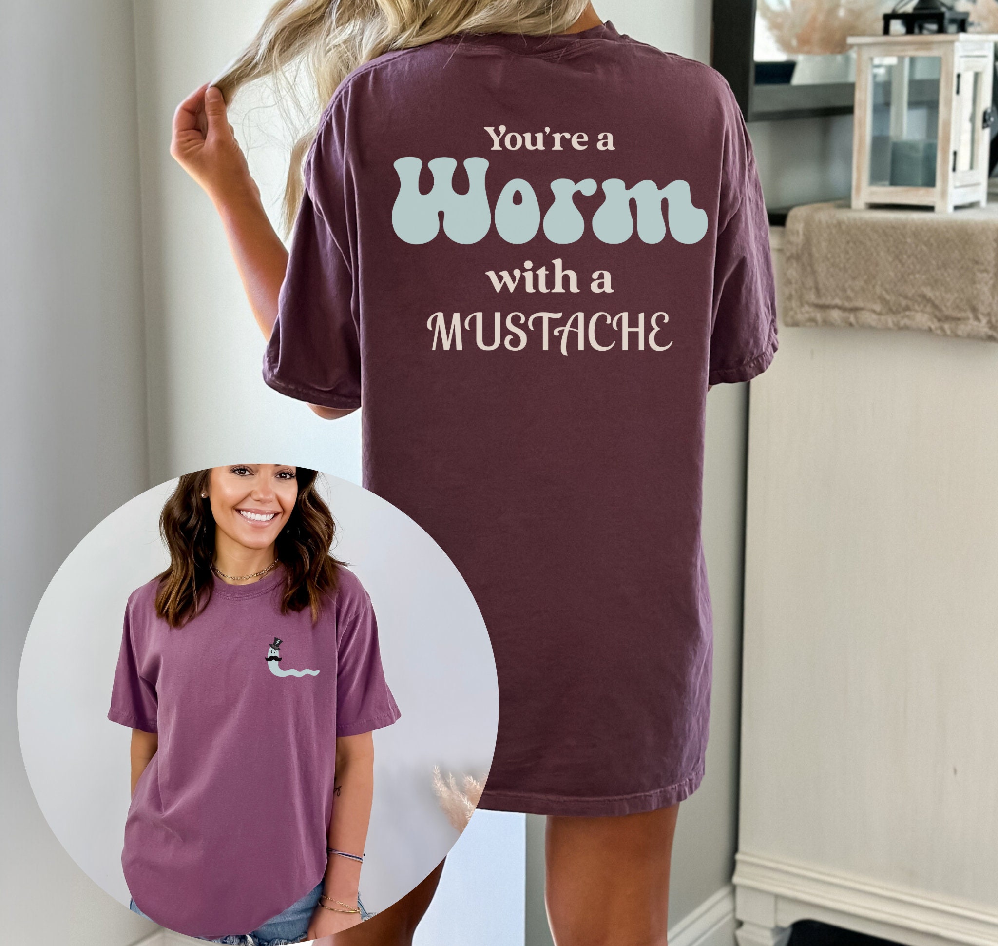 Tv Funnies, Worm With A Mustache, Scandoval Shirt, Reality Tv Gift ...