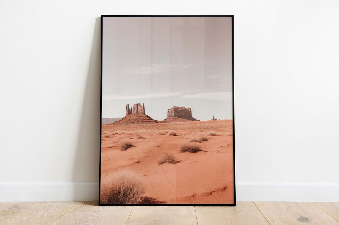 Digital Download Poster of Stunning Ai-generated Desert Scene - Etsy