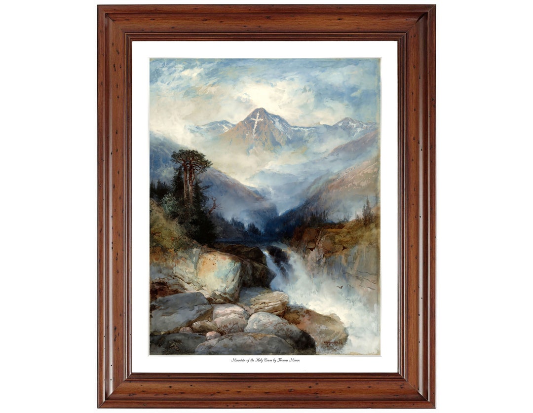 Mountain of the Holy Cross by Thomas Moran; 18x24" Ready-to-frame Print ...