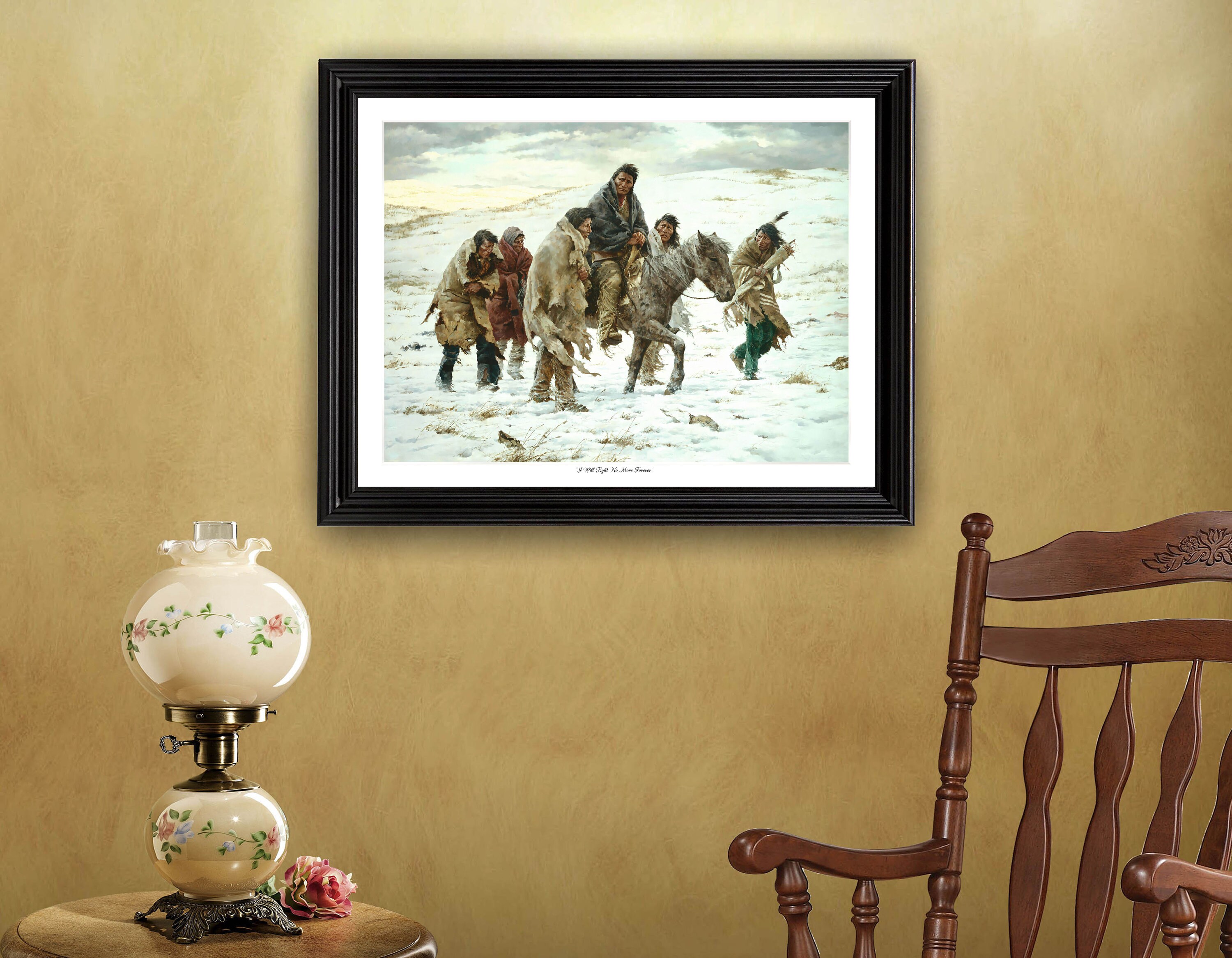 Nez Perce Chief Joseph I Will Fight No More Forever - Etsy