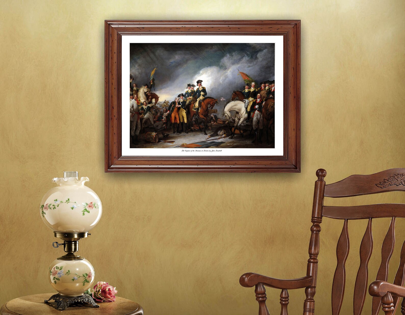 The Capture of the Hessians at Trenton by John Trumbull; 18x24" Ready ...