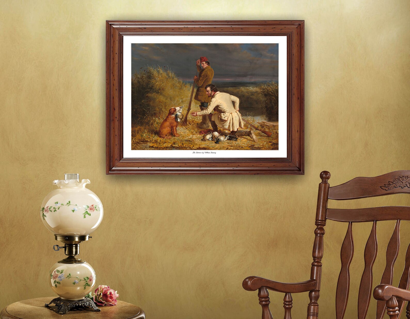 The Retrieve by William Ranney; 18x24" Ready-to-frame Print (picture ...