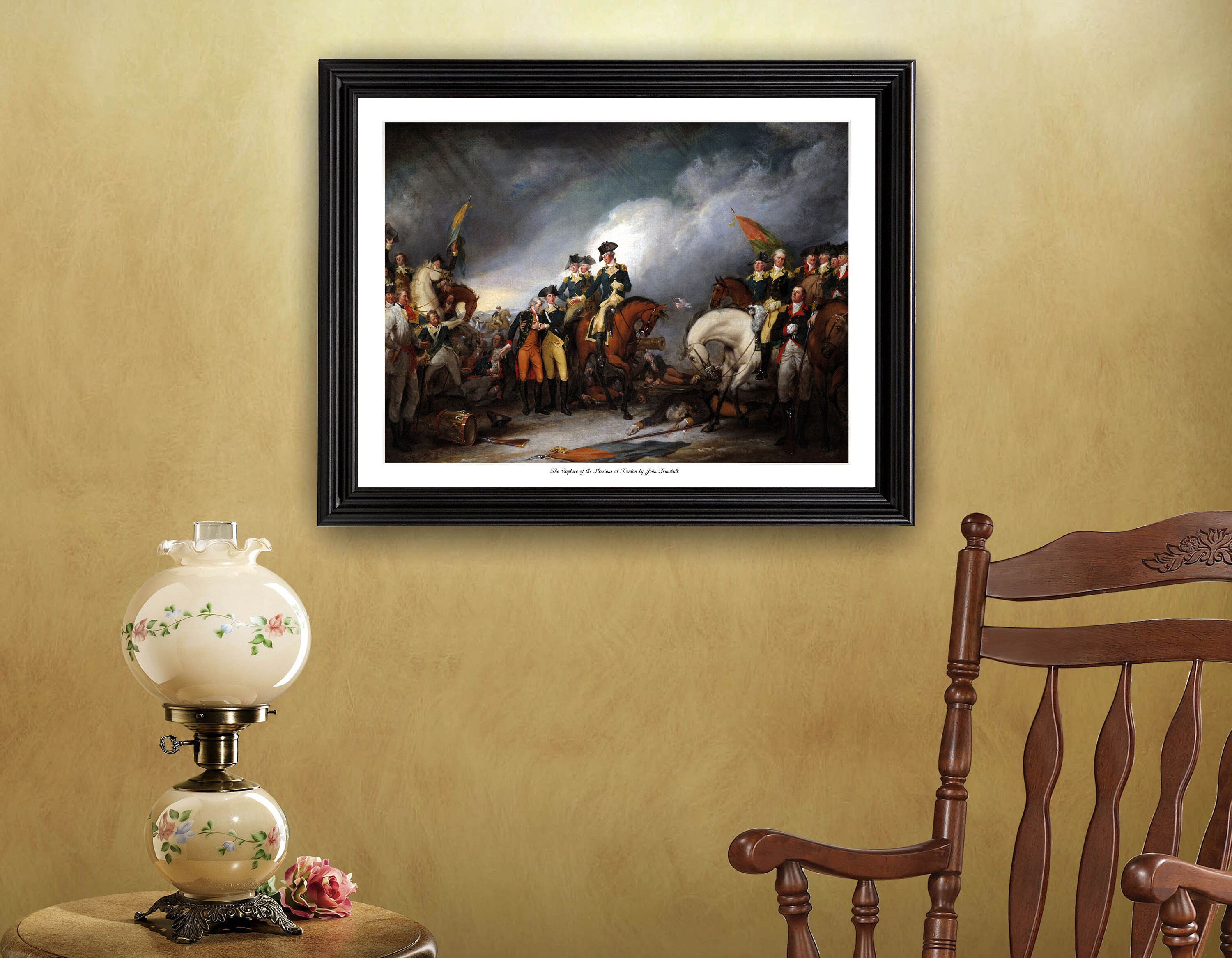 The Capture of the Hessians at Trenton by John Trumbull 18x24 Ready-to ...