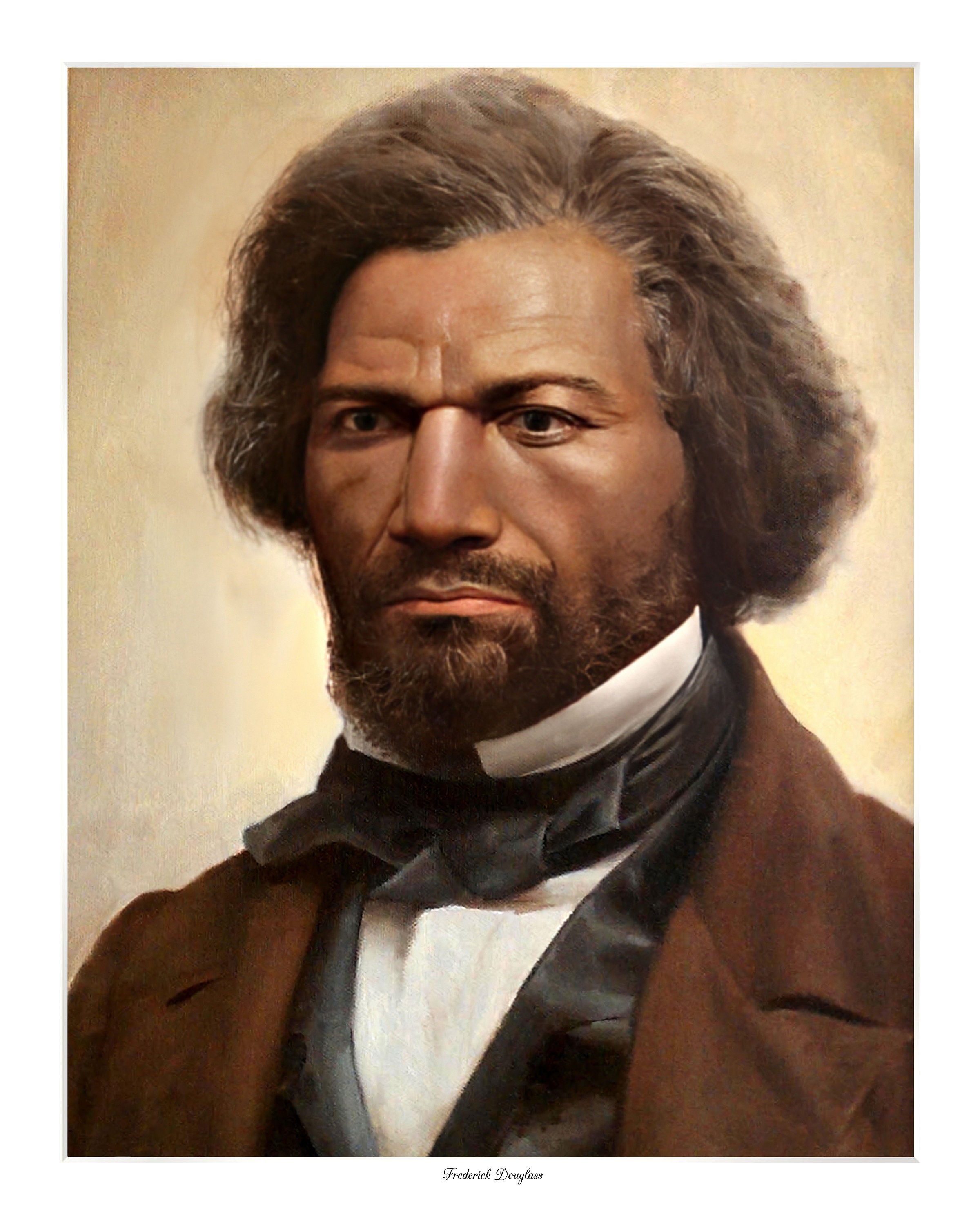 Frederick Douglass; 18x24" Ready-to-frame Print (picture Frame Not ...