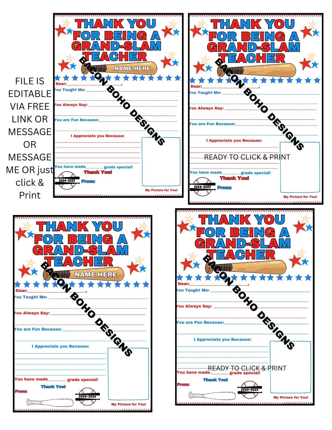 Teacher Appreciation Worksheet; Teacher Gift; Teacher Appreciation Gift ...
