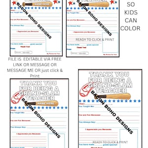 Teacher Appreciation Worksheet; Teacher Gift; Teacher Appreciation Gift ...