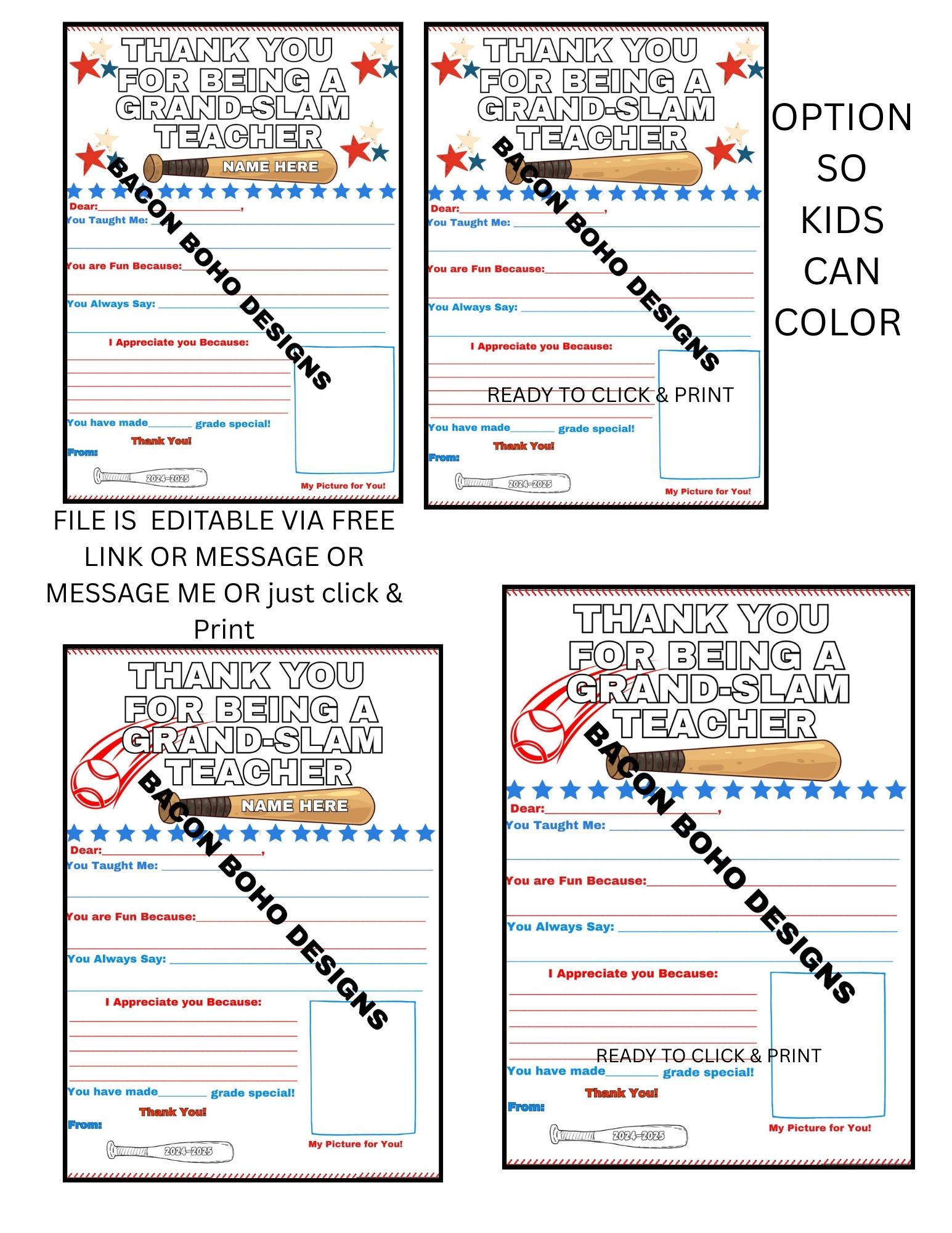 Teacher Appreciation Worksheet; Teacher Gift; Teacher Appreciation Gift ...