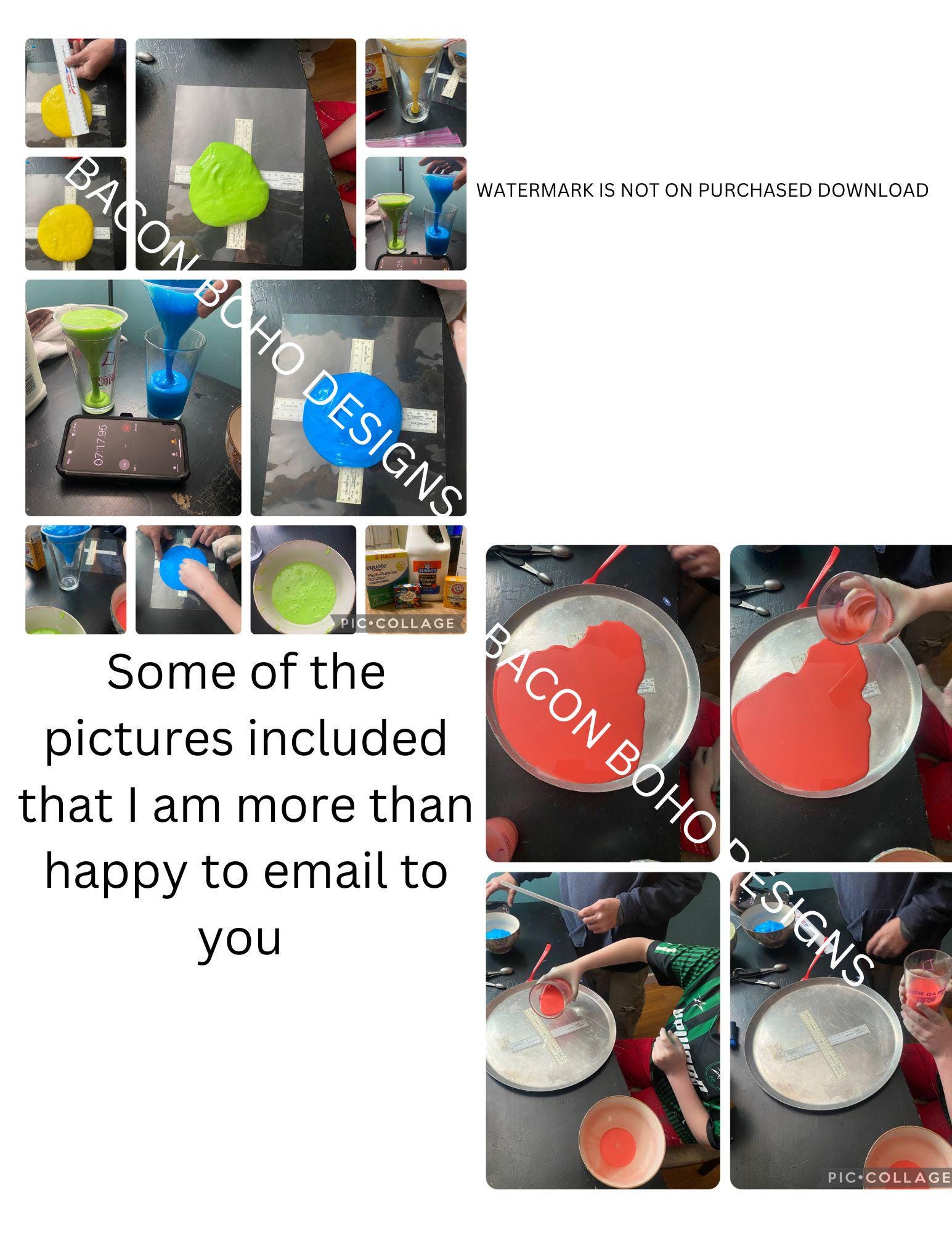 Editable/printable Slime Science Fair Project, Ready-to-go Science Fair ...