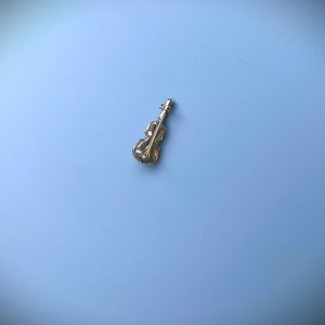 Unique Violin Pin Gold Toned - Etsy