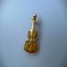 Unique Violin Pin Gold Toned - Etsy