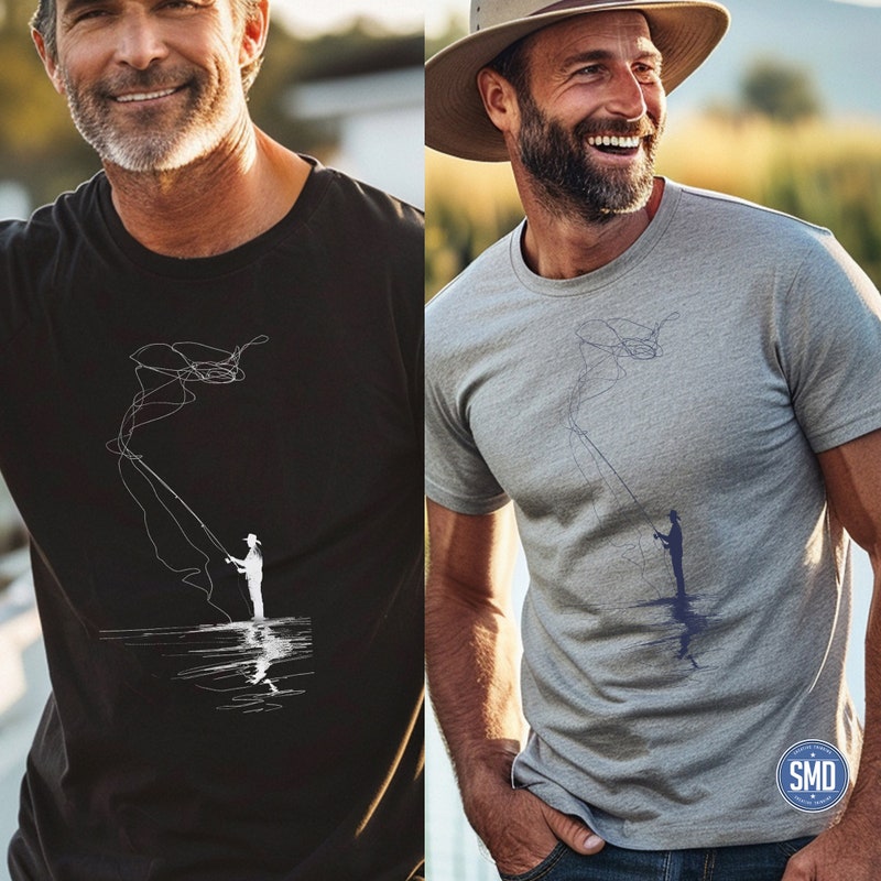 Fly Fishing Tshirt - Etsy