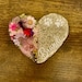 Floral Pet Ashes Keepsake Memorial Display Heart - Etsy