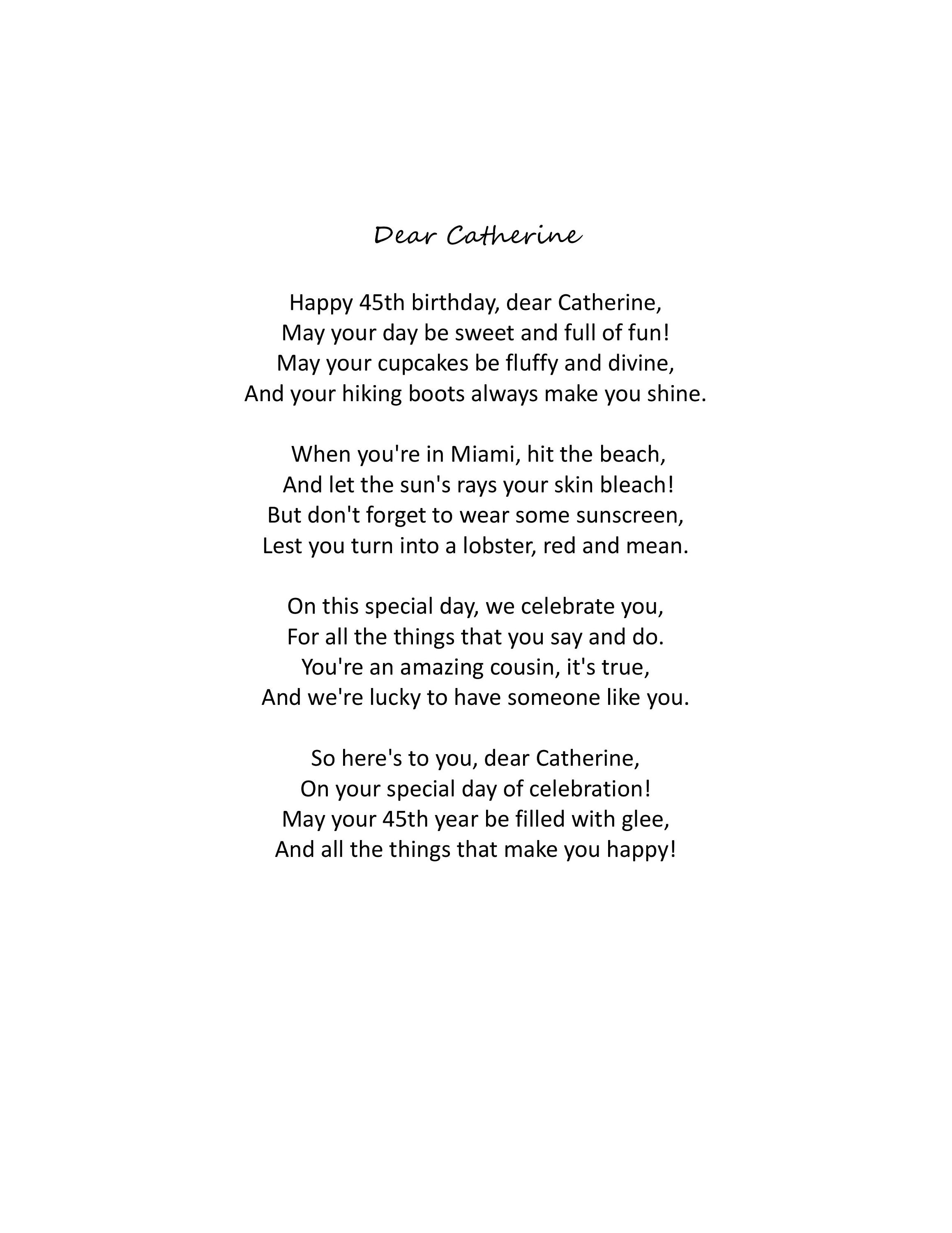 Personalized Poems for Every Occasion - Etsy