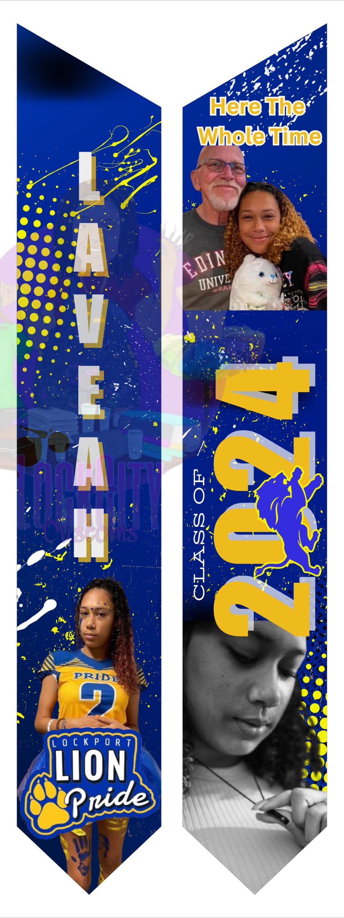 Graduation Stole | Personalized Graduation Stole | Custom Grad Sash ...