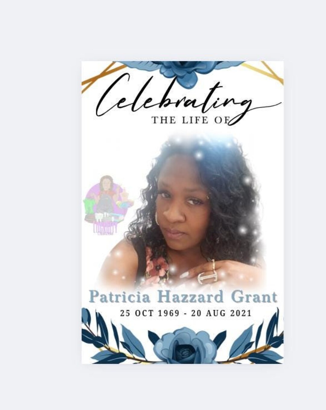 Personalized Memorial Poster – Celebration of Life Sign (digital File ...