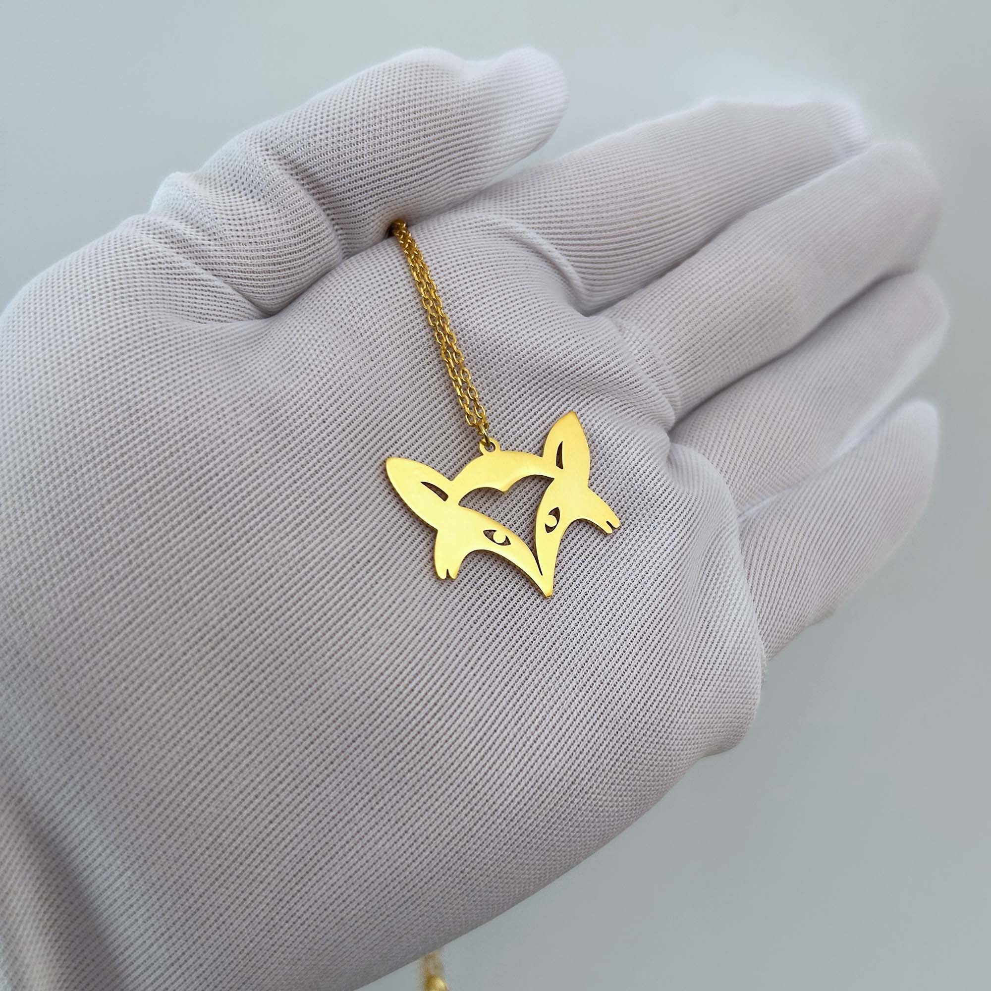 Fox Jewelry for Women, Fox Necklace Kids, Fox Lover Gift, Silver Fox ...