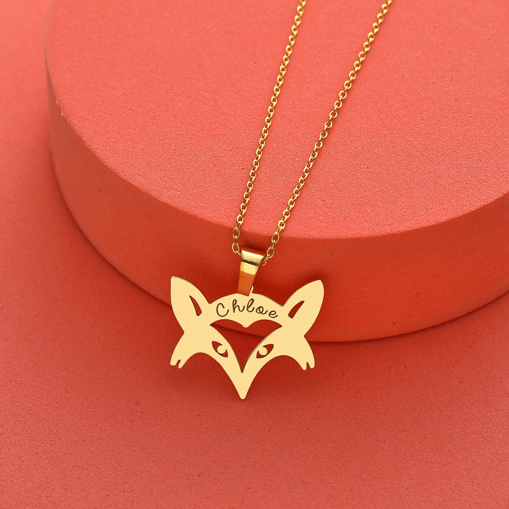 Fox Jewelry for Women, Fox Necklace Kids, Fox Lover Gift, Silver Fox ...