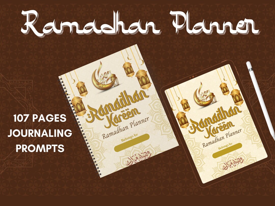 Ramadan Planner Printable, Ramadan 2025,ramadan Planner and Journal ...