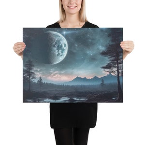 Moonlight Shadow | Wall Art - Etsy
