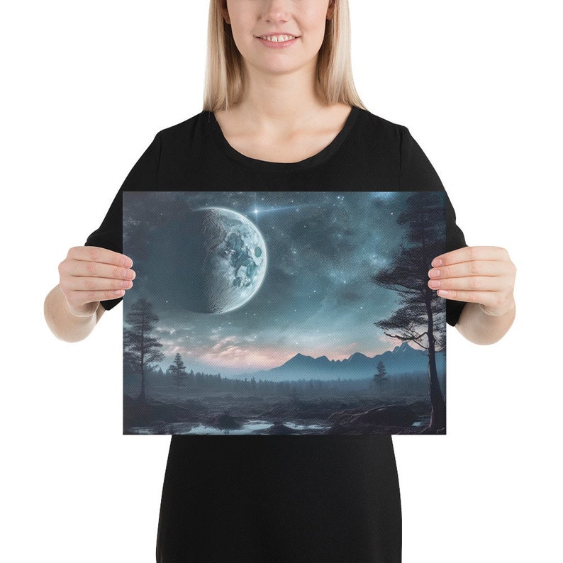 Moonlight Shadow | Wall Art - Etsy