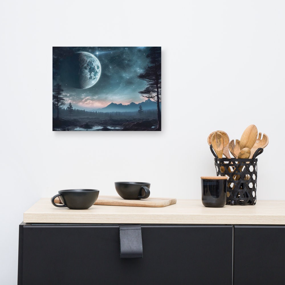 Moonlight Shadow | Wall Art - Etsy