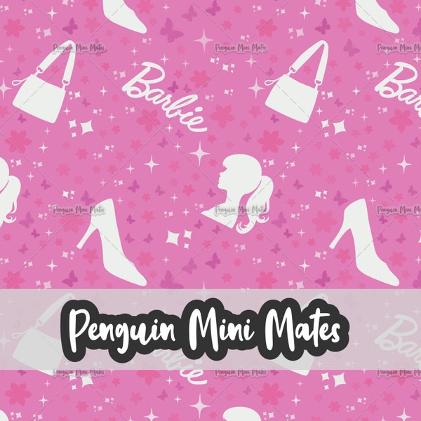 Barbie Pattern Wallpaper - Etsy