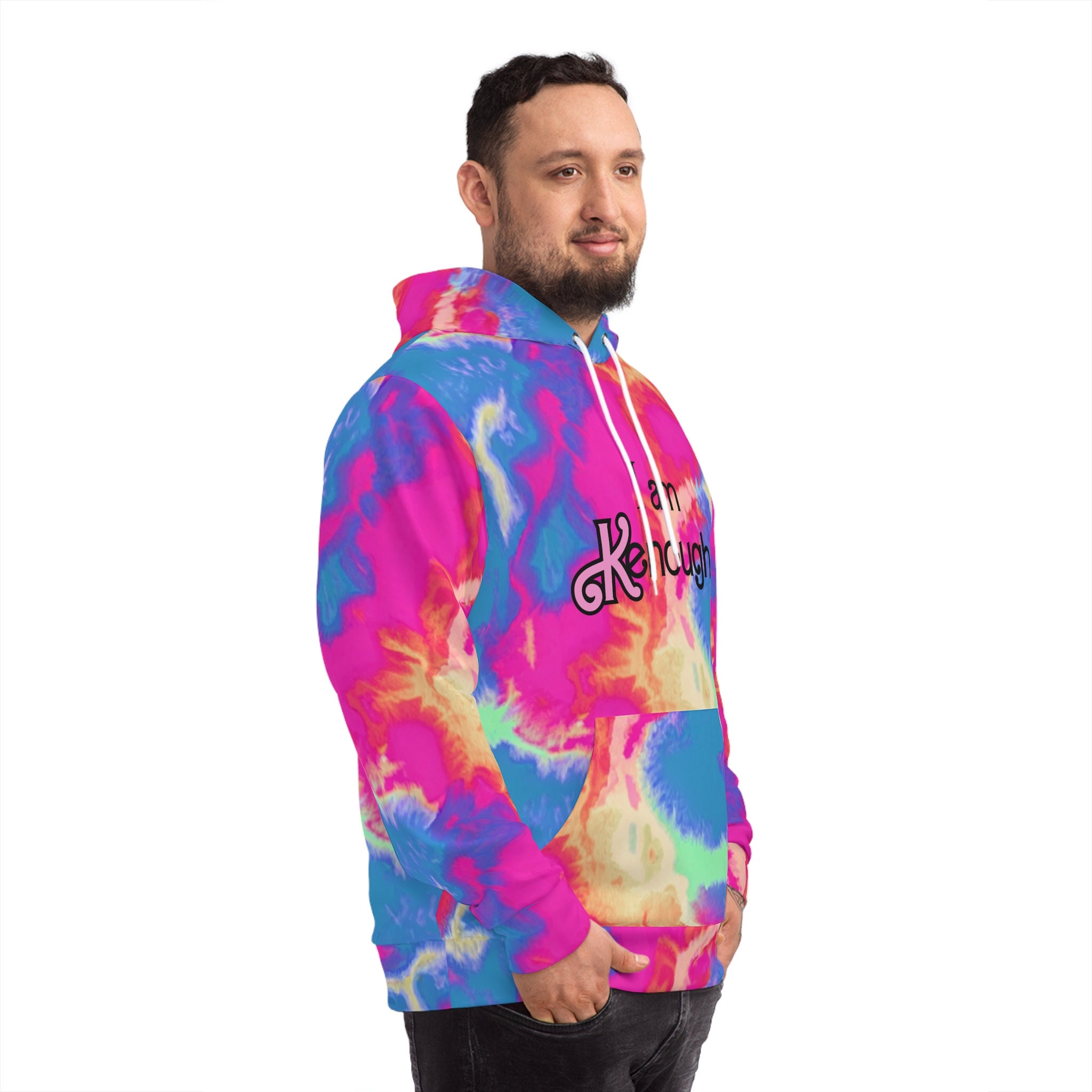 Barbie Movie Cosplay: Ken's Iconic I am Kenough Hoodie sold by Nathan ...