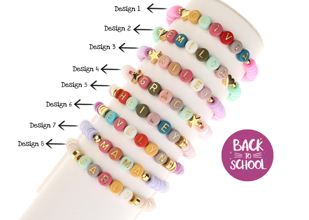 Back to School Bracelet I First Day of School I Friendship Bracelet I ...