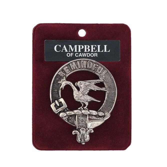 Art Pewter Clan Cap Badge Brooch : Campbellof Cawdor - Etsy
