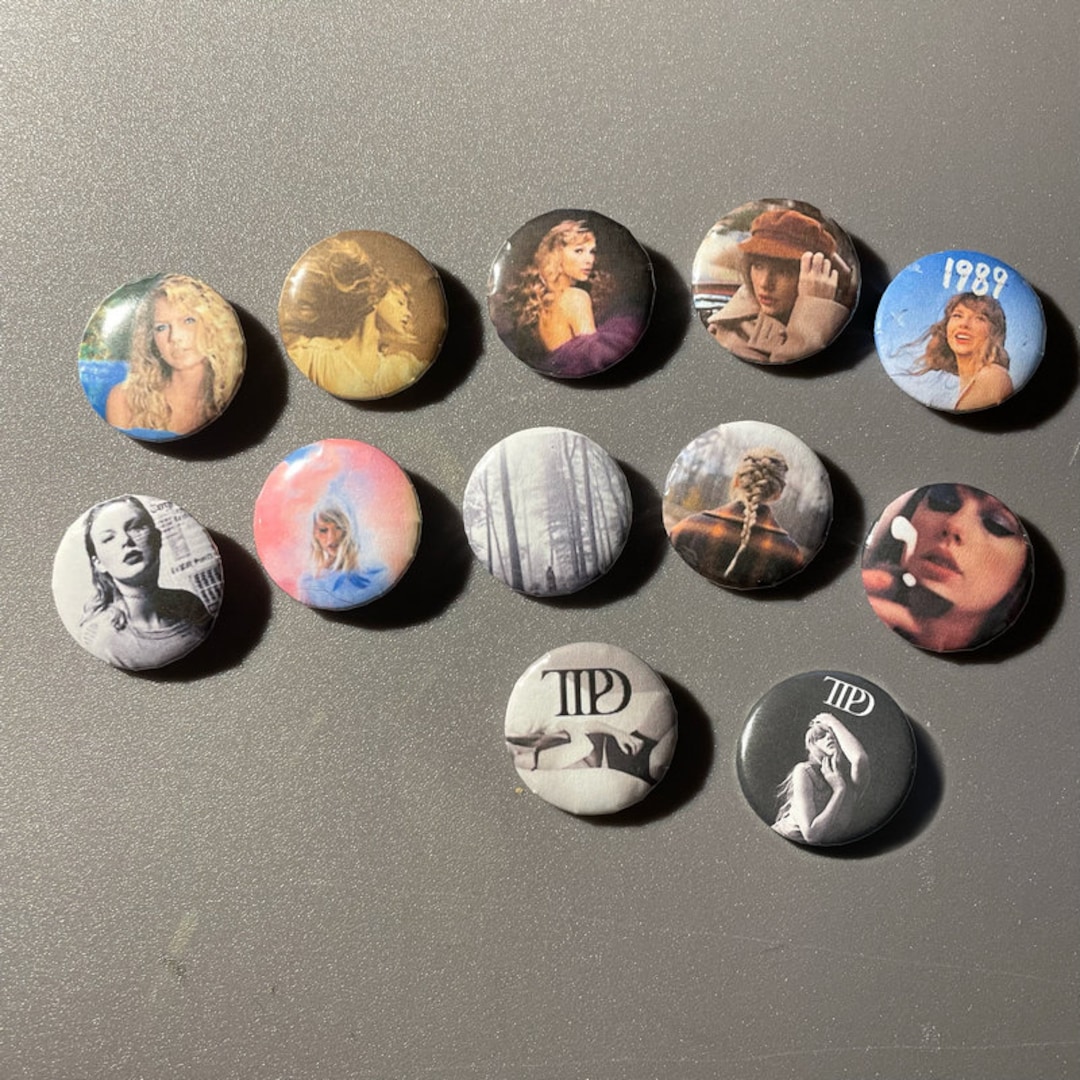 Eras / Albums Pins / Badges diameter 25 Mm - Etsy