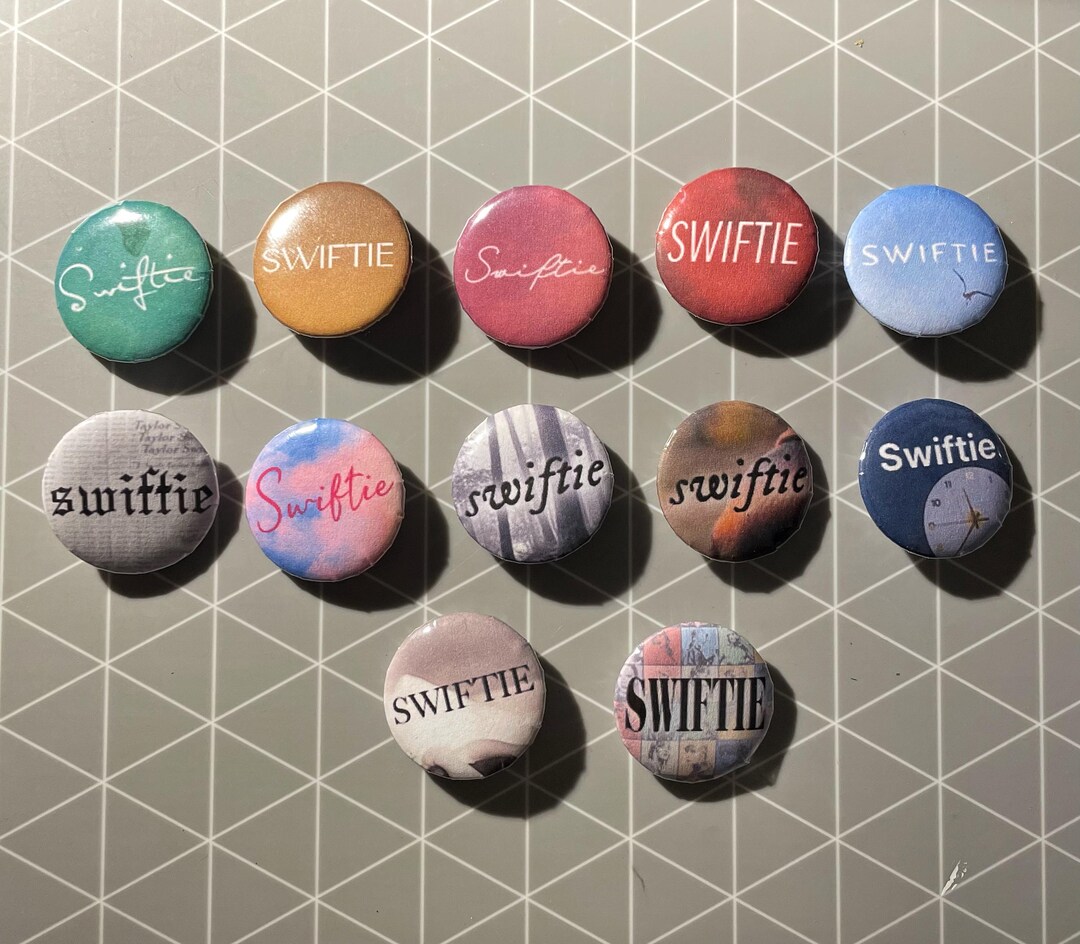 TS Album Inspired - for Taylor's Fans - Pins / Badges (diameter 25 Mm ...