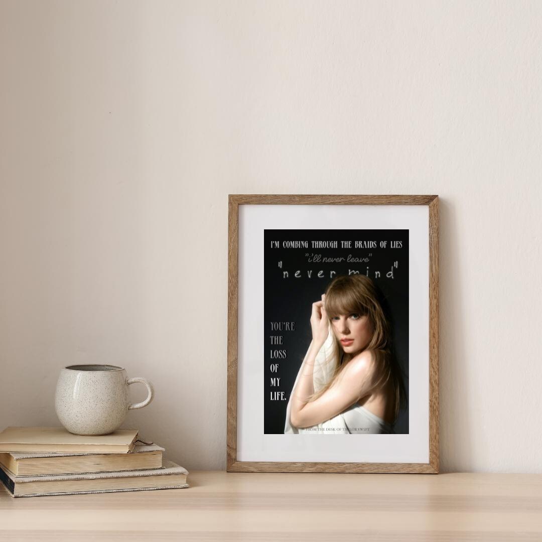 Loml | Digital Printable T. Swift Inspired Poster, for Download or ...