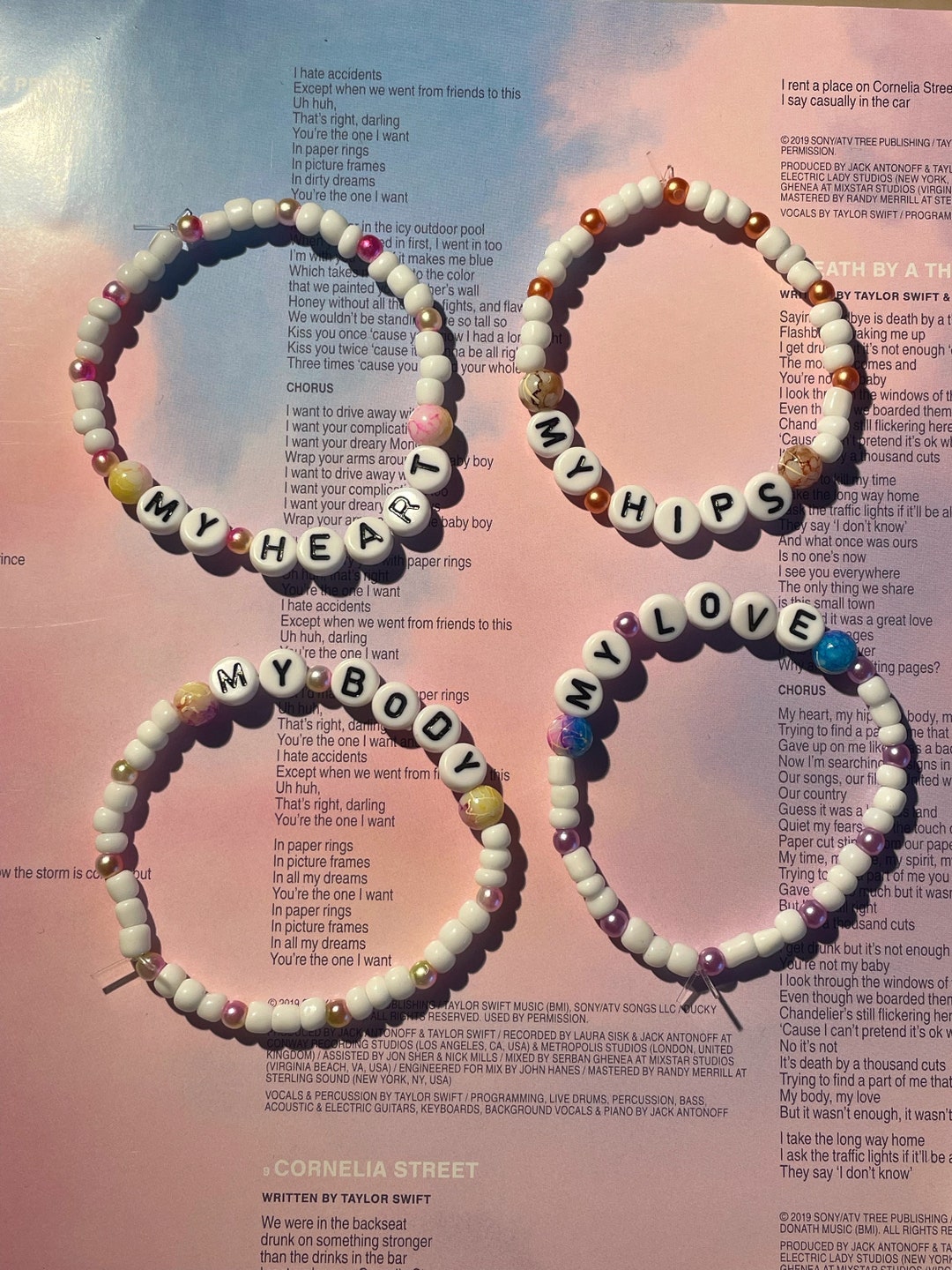 Ts Death by Thousand Cuts Friendship Bracelets - Etsy