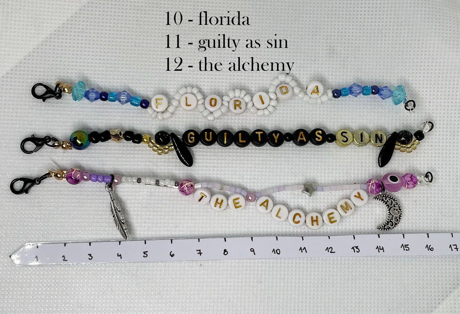 The Tortured Poets Department ttpd Taylor Swift Friendship Bracelets on ...