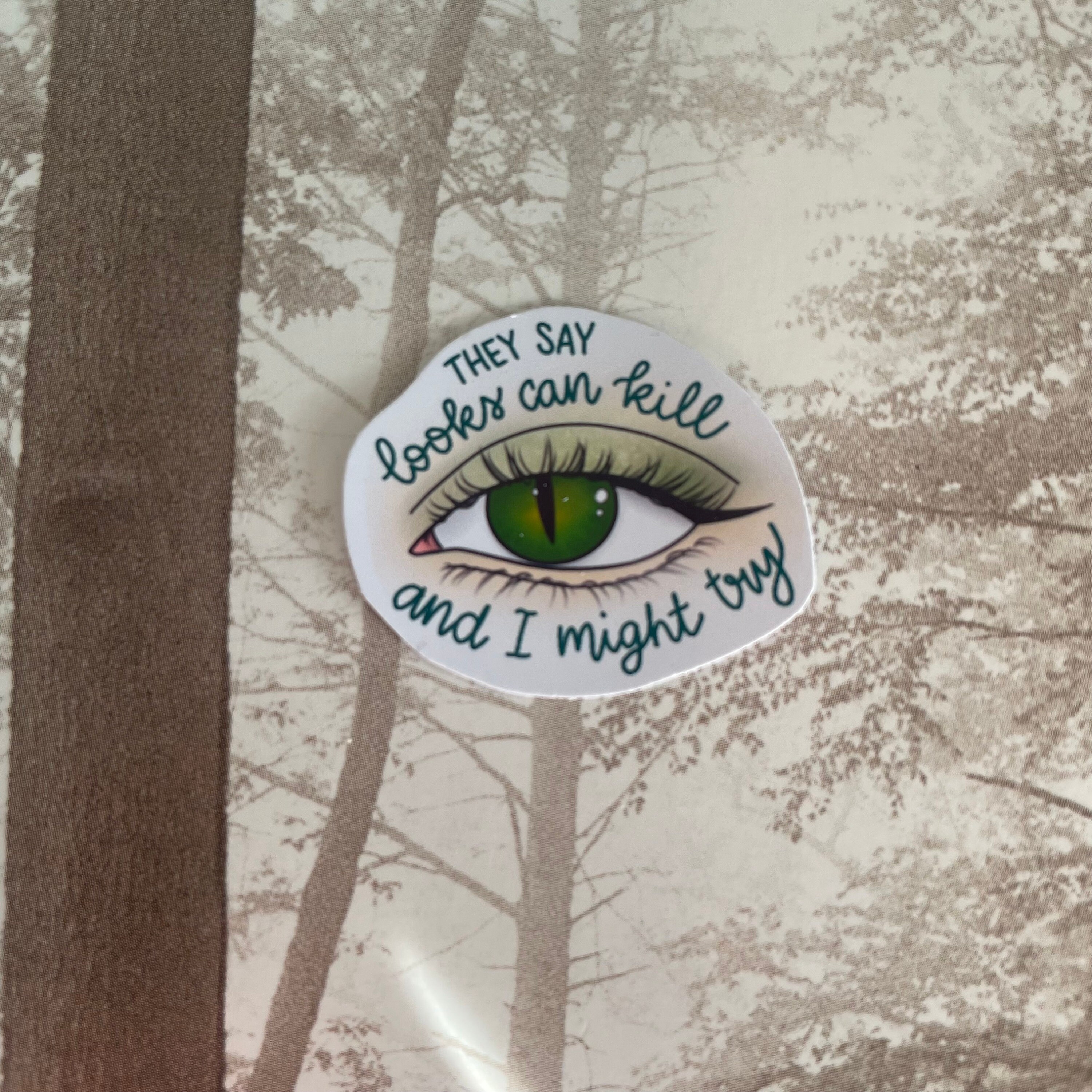Ts Inspired Stickers With the Lyrics eyes - Etsy