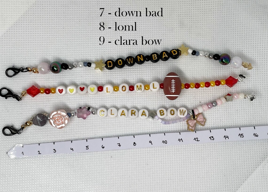 The Tortured Poets Department ttpd Taylor Swift Friendship Bracelets on ...