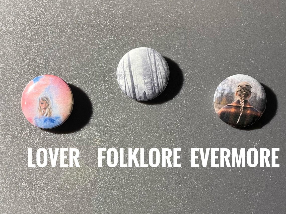 Eras / Albums Pins / Badges diameter 25 Mm Including the Tortured Poets ...