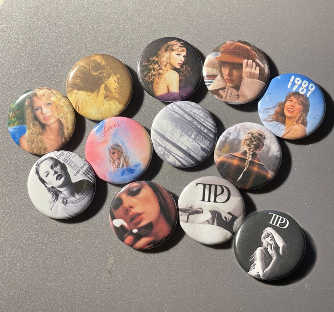 Eras / Albums Pins / Badges diameter 37 Mm - Etsy