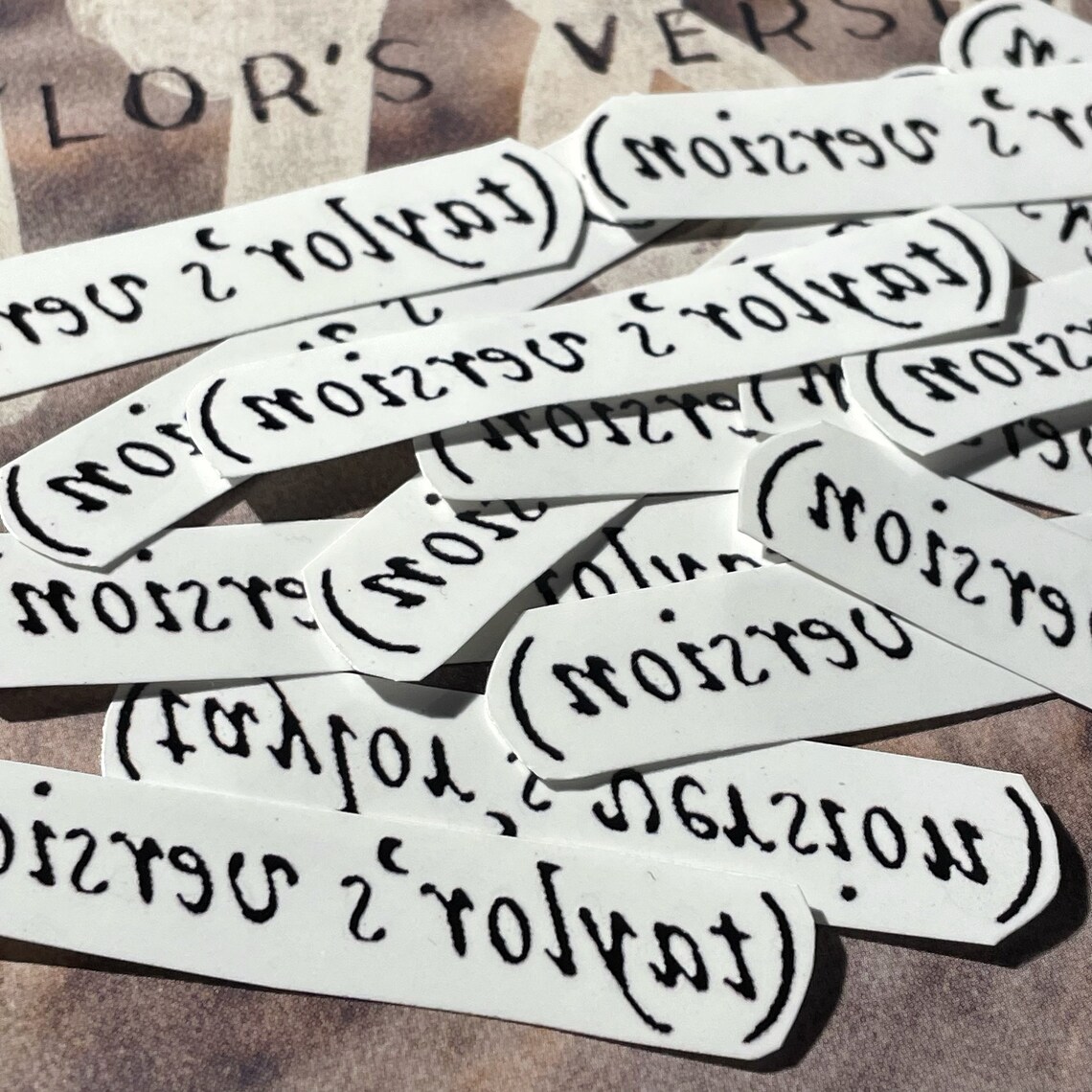 TV Temporary Adhesive Tattoo Taylor Swift Inspired - Etsy