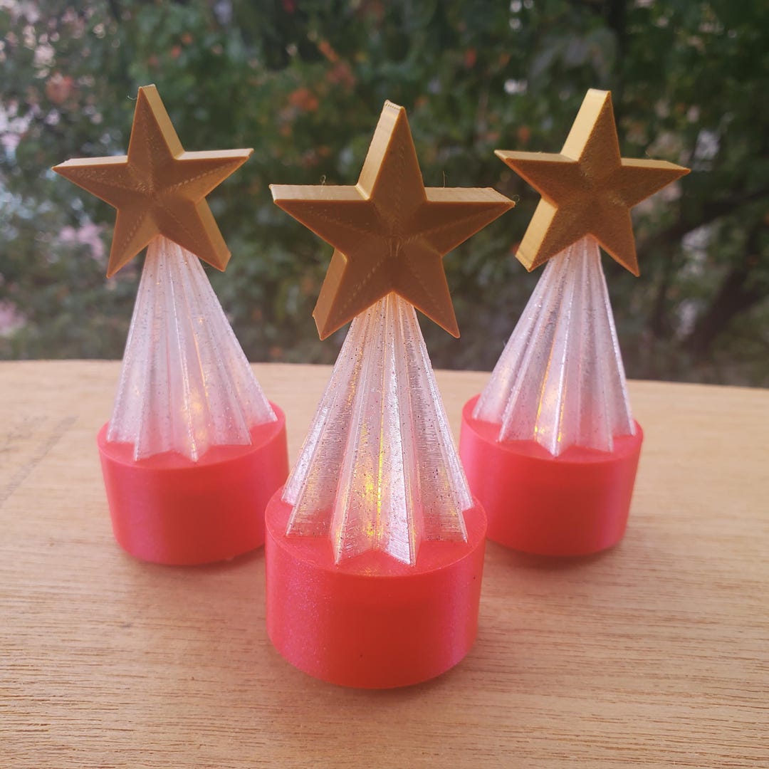 Christmas Tree Tea Lights - Etsy