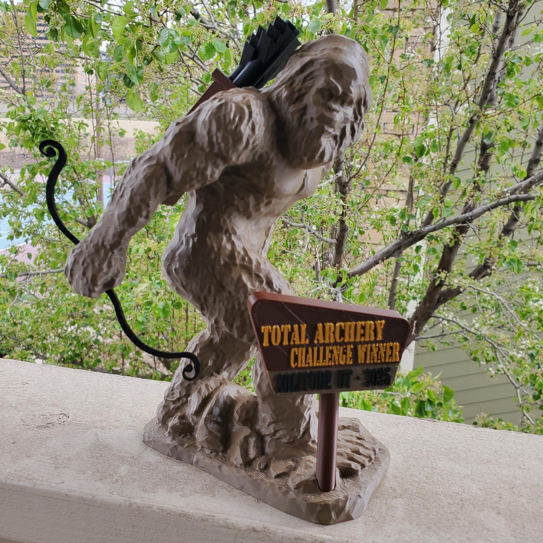 Custom Sasquatch Trophy: Customized to Any Sport - Etsy