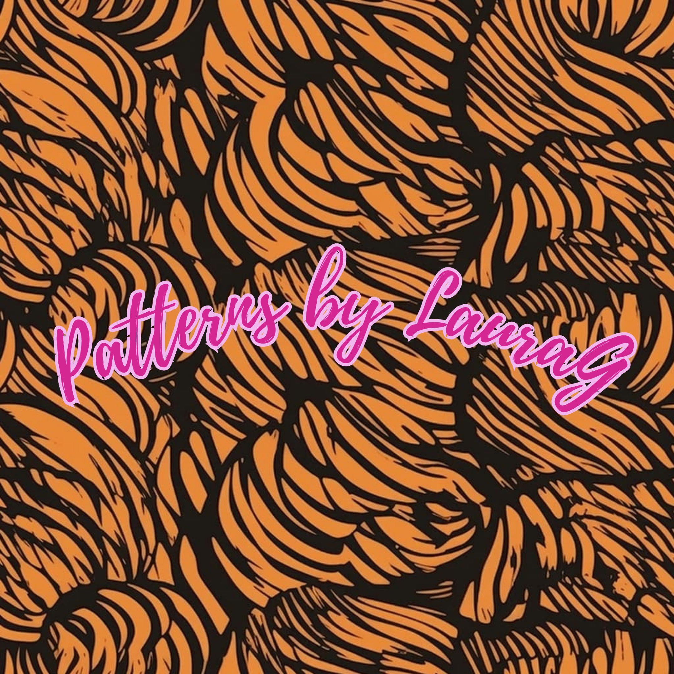 Color Tiger Digital Paper, Seamless Pattern Feline, Animal Print ...