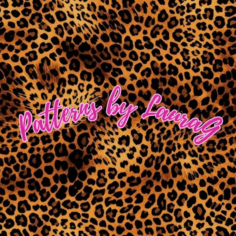 Realistic Leopard Digital Paper, Seamless Pattern Leopard Realistic ...